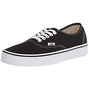 Vans Authentic, Black Black, Size 7.5 Men/ 9 Woman
