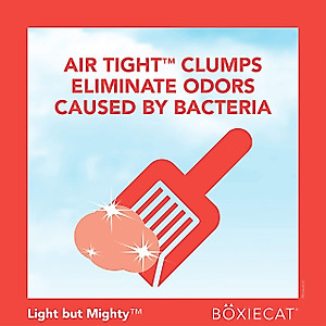 Boxie® Air Extra Strength 35 Day Odor Control Clumping Cat Litter, 6.5lb Boxiecat 99.9% Dust Free Plant-Based Kitty Litter