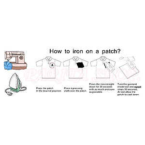 PARITA Set 3 Pcs. Motorcycle Motocross Racing Dirt Bike Off-Road Embroidery Patch Cartoon Kids Children Sign Symbol Logo T-Shirt Costume DIY Applique Embroidered Sew Iron on Patch (06)