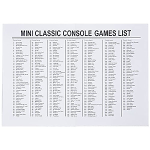 621 Retro Game Console, 621 Different Classic Games with 2 N-ES Classic Controller,Classic Game Play, Nostalgic Game Play, Retro Game Play, HDMI Output Plug & Play Childhood Mini Classic Console