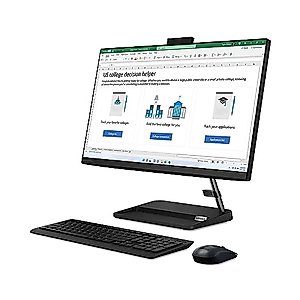 Lenovo IdeaCentre AIO 3 - (2023) - All in One Desktop Computer - 23.8" FHD - 720p HD Built in Camera - Windows 11-16GB Memory - 256GB Storage - AMD Ryzen 3 7330U - Mouse & Keyboard Included