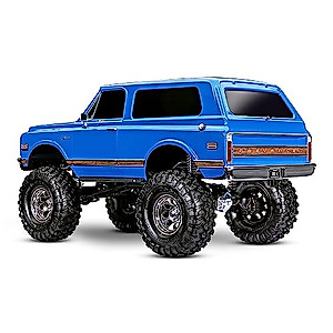 Traxxas 92086-4 - TRX-4 1972 Chevy K5 Blazer High Trail 1/10 4WD Crawler, Blue