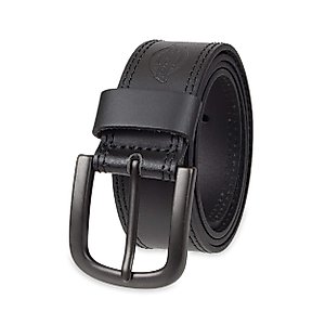 Dickies Men's Casual Leather Belt, Black, 34