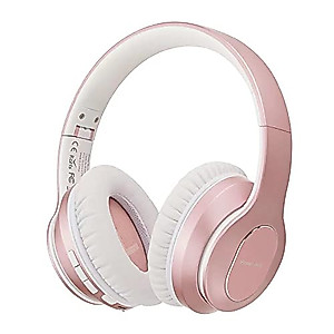 PowerLocus Active Noise Cancelling Headphones Over Ear, Wireless Headphones with Microphone, Hi-Fi Stereo, Soft Memory Foam Ear Cups, 35H Playtime and Fast Charging for Phones, Home Office, TV, Travel