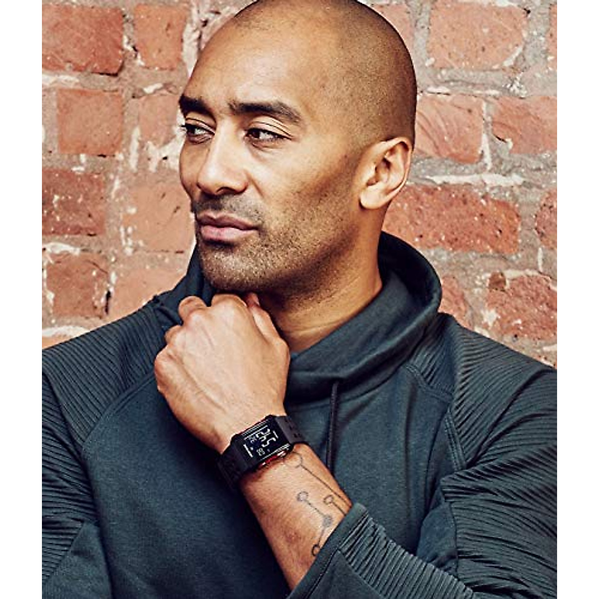 Armitron Sport Men's 408177RED Chronograph Black and Red Digital Watch