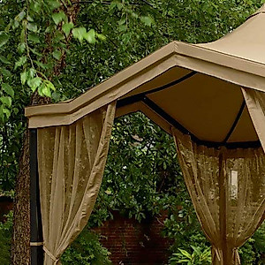 Garden Winds Peaked Top Gazebo Replacement Canopy Top Cover - RipLock 350
