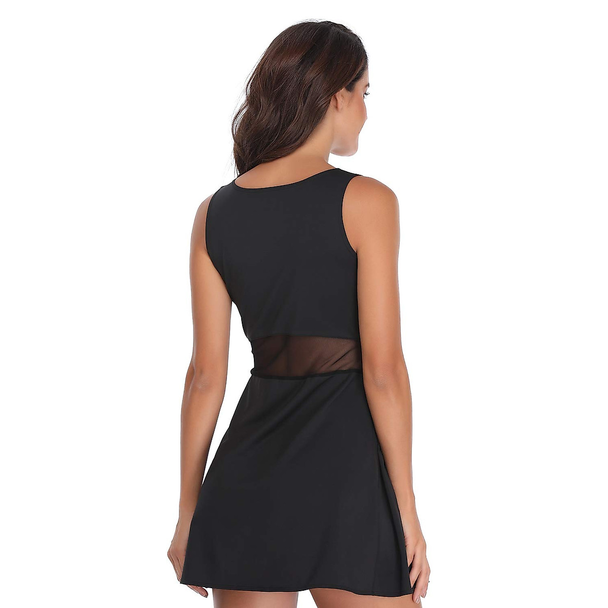 Women's Tennis Dress Workout Dress Sleeveless Athletic Dress for Golf Girl Sportwear Tennis Dresses,no Shorts