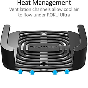 TotalMount Roku Ultra Mounting System (Not Compatible With Roku Ultra Models Purchased After September 2020)