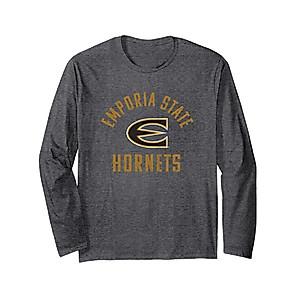 Emporia State University ESU Hornets Large Long Sleeve T-Shirt