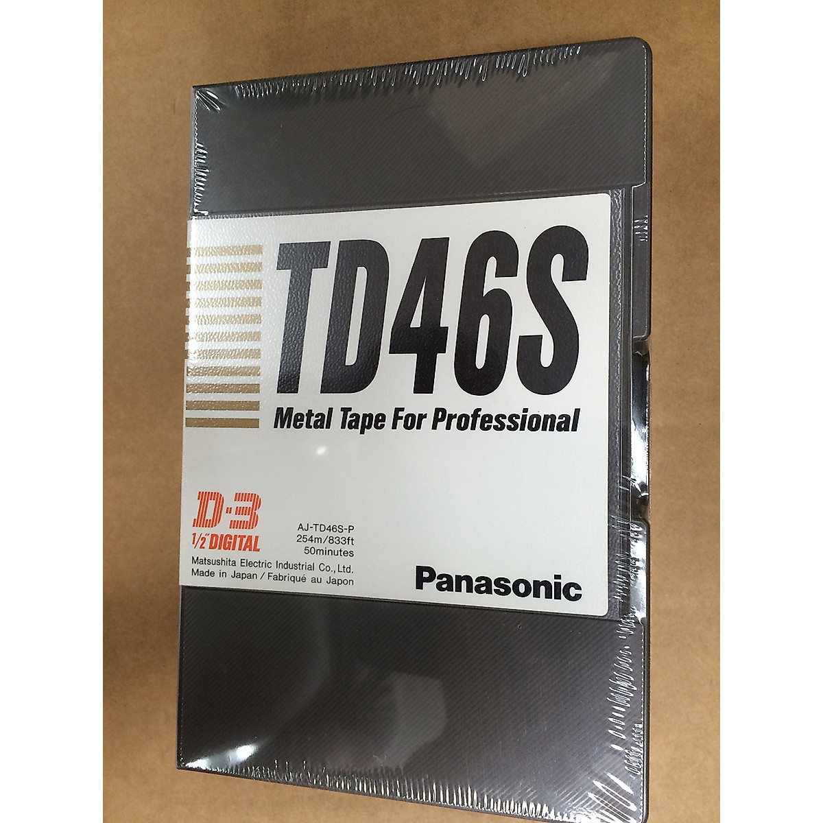 Panasonic AJ-TD46S-P Tape D-3 for Professional