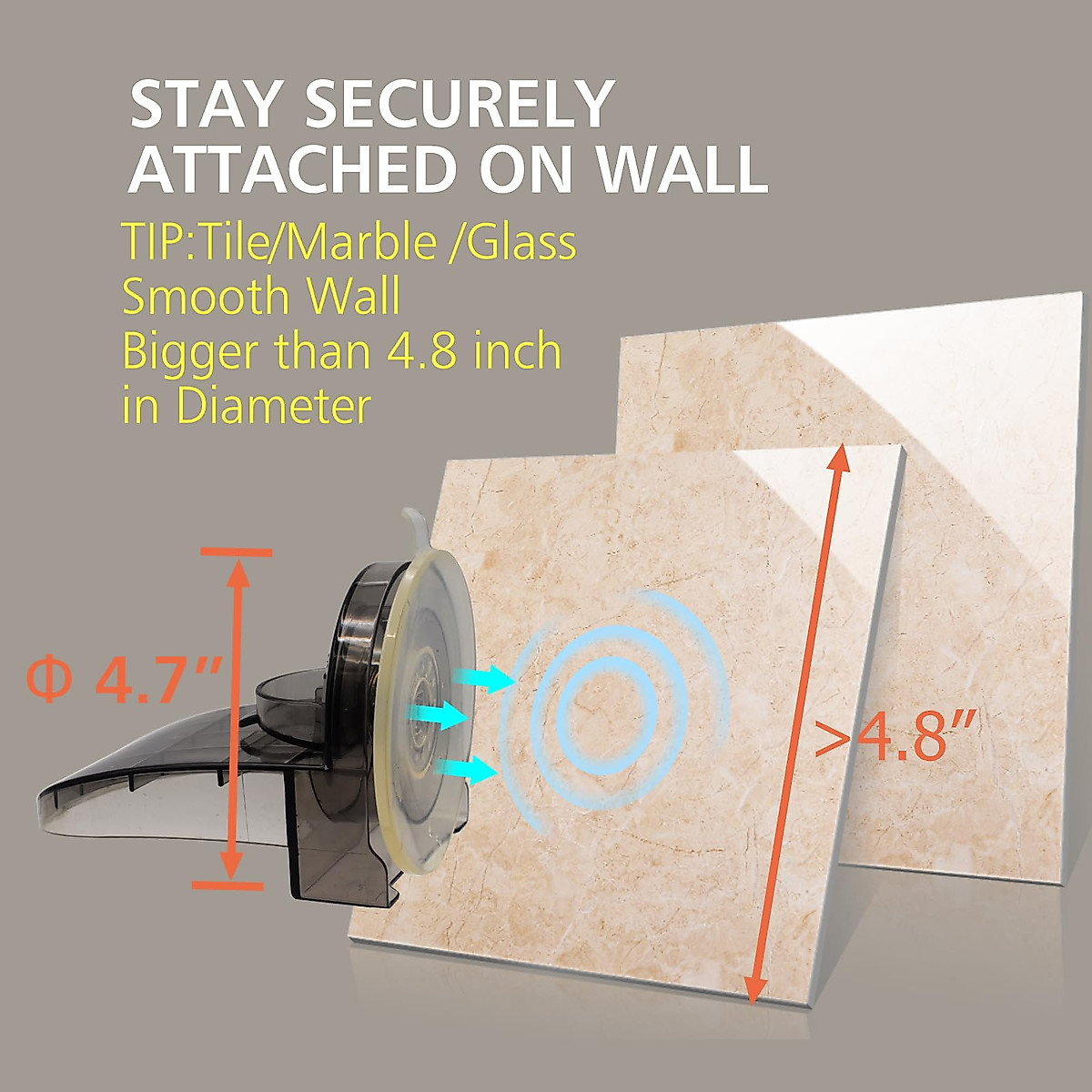 Shower Foot Rest Shaving Leg Assist,with Non Slip Powerful Suction Cup,Foot Washing Stand for Women & Back Pain Sufferers