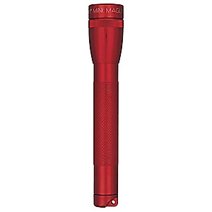 MagLite - M2A03C Maglite Mini Incandescent 2-Cell AA Flashlight Combo, Red