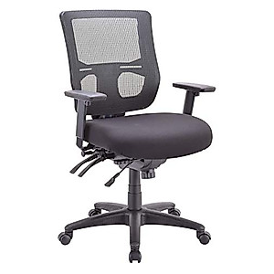 Eurotech Seating MFST5455-BLKM Office Chairs, Black