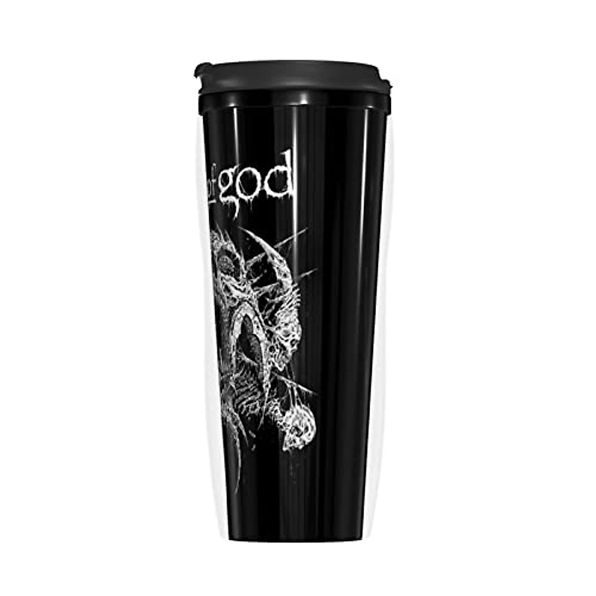 LOREBUTY Lamb Rock of God Band Coffee Mug With Lids 12oz Insulated Car Mugs Double Wall Vacuum Reusable Travel Coffee Cup For Hot/Ice Drinks Coffee Teas