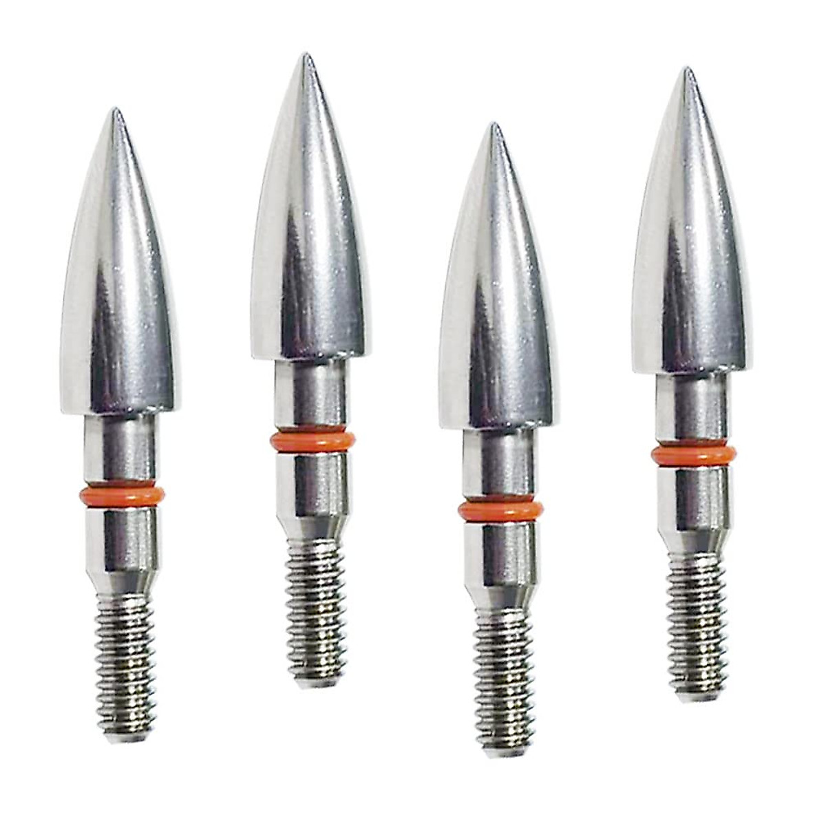 Field Points arrowheads 100 Grains Archery Field Points, 5/16inch Stainless Steel Screw in Archery Field Tips and Broadheads (1 Dozen 12 PCS), 2.9*2.3*0.6