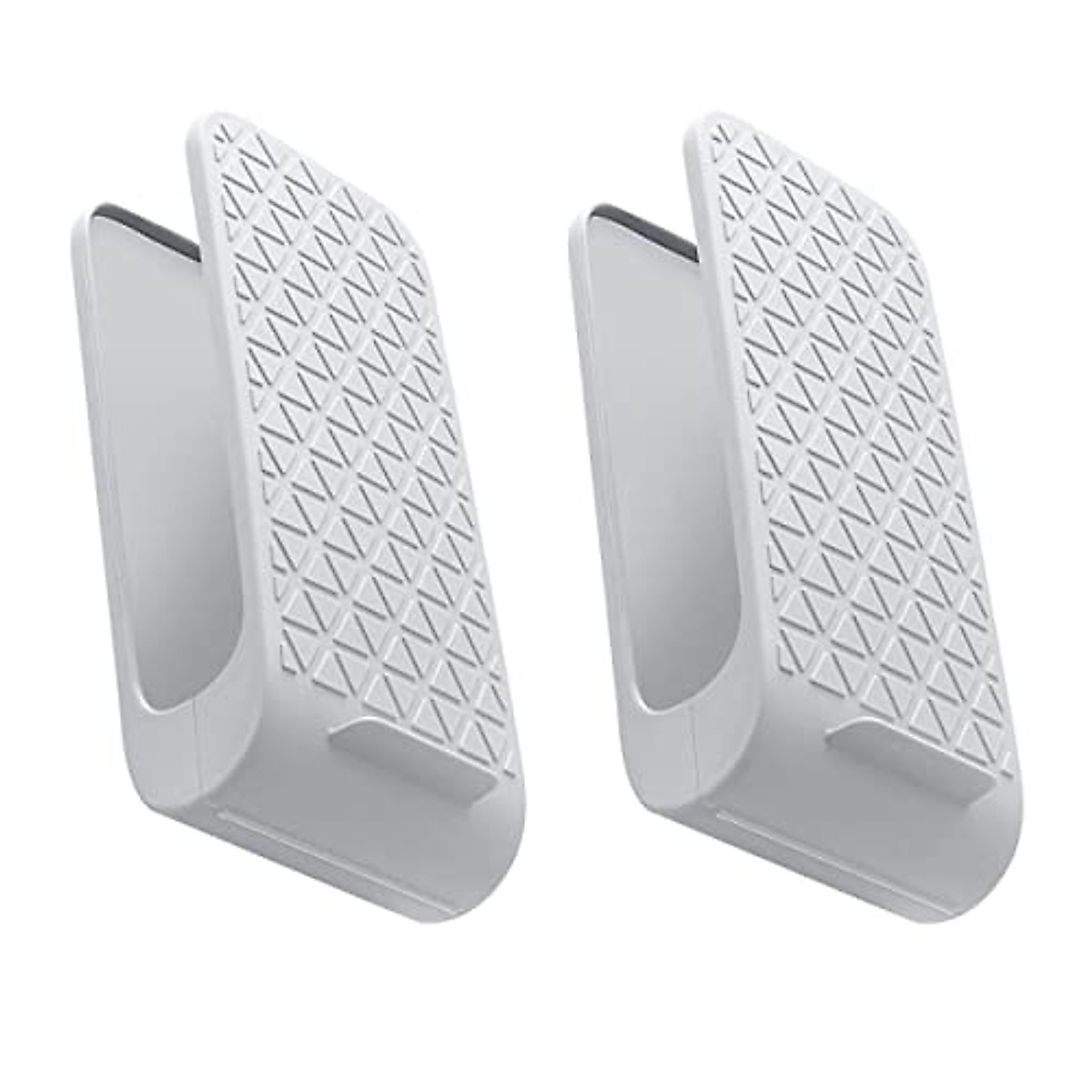 Alipis 6pcs Use Holder Easy -layer Shoe Household Saving Saver Stack Slipper with Stacker for Racks Height Organizers Space Grey Double High Home Adjustable Slots Shelves Clo Shoes Shop