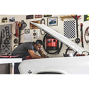 CRAFTSMAN CMXEVBE17925 5 Gallon 5.0 Peak HP Wet/Dry Wall Vac, Wall-Mounted Shop Vacuum with Attachments