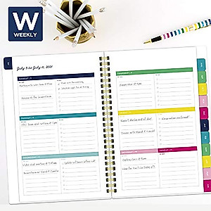 Academic Planner 2021-2022, Simplified by Emily Ley for AT-A-GLANCE Weekly & Monthly Planner, 5-1/2" x 8-1/2", Small, Customizable, for School, Teacher, Student, Pineapple (EL64-201A)