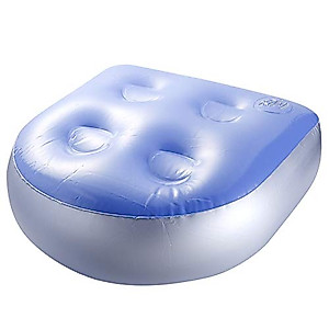 Spa and Hot Tub Booster Seat Inflatable Bathtub Massage Cushion Massage Mat with Suction Cups Soft Back Support Bath Spa Pad For Adults Kids