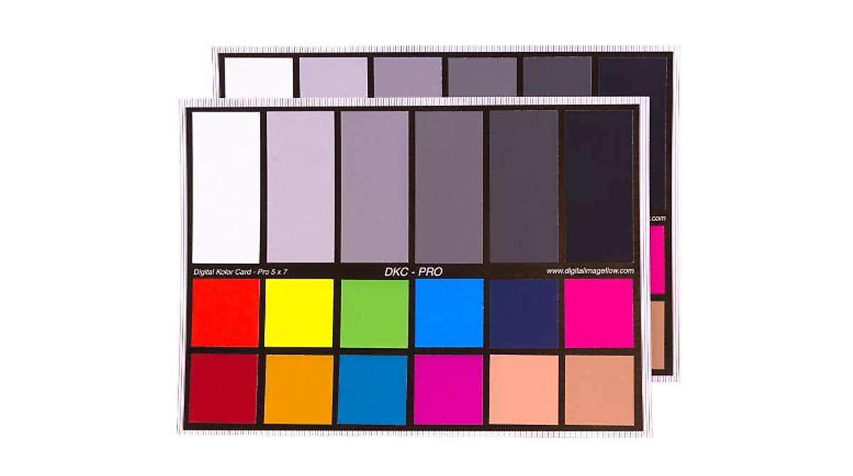 DKC-Pro Color Calibration Charts: Pro White Balance & Accuracy