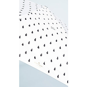 Kate Spade New York Travel Umbrella, Raindrop (black/white)