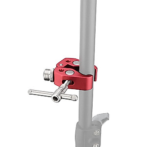 SZRIG Clamp Crab Pliers Clip with 5/8"-20 Thread Adapter for Microphone Mount