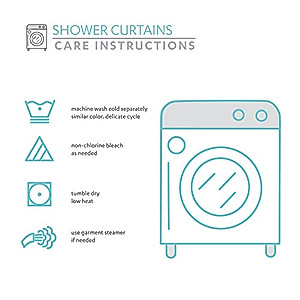 Lush Decor Dolores Shower Curtain, 72" x 72", Yellow