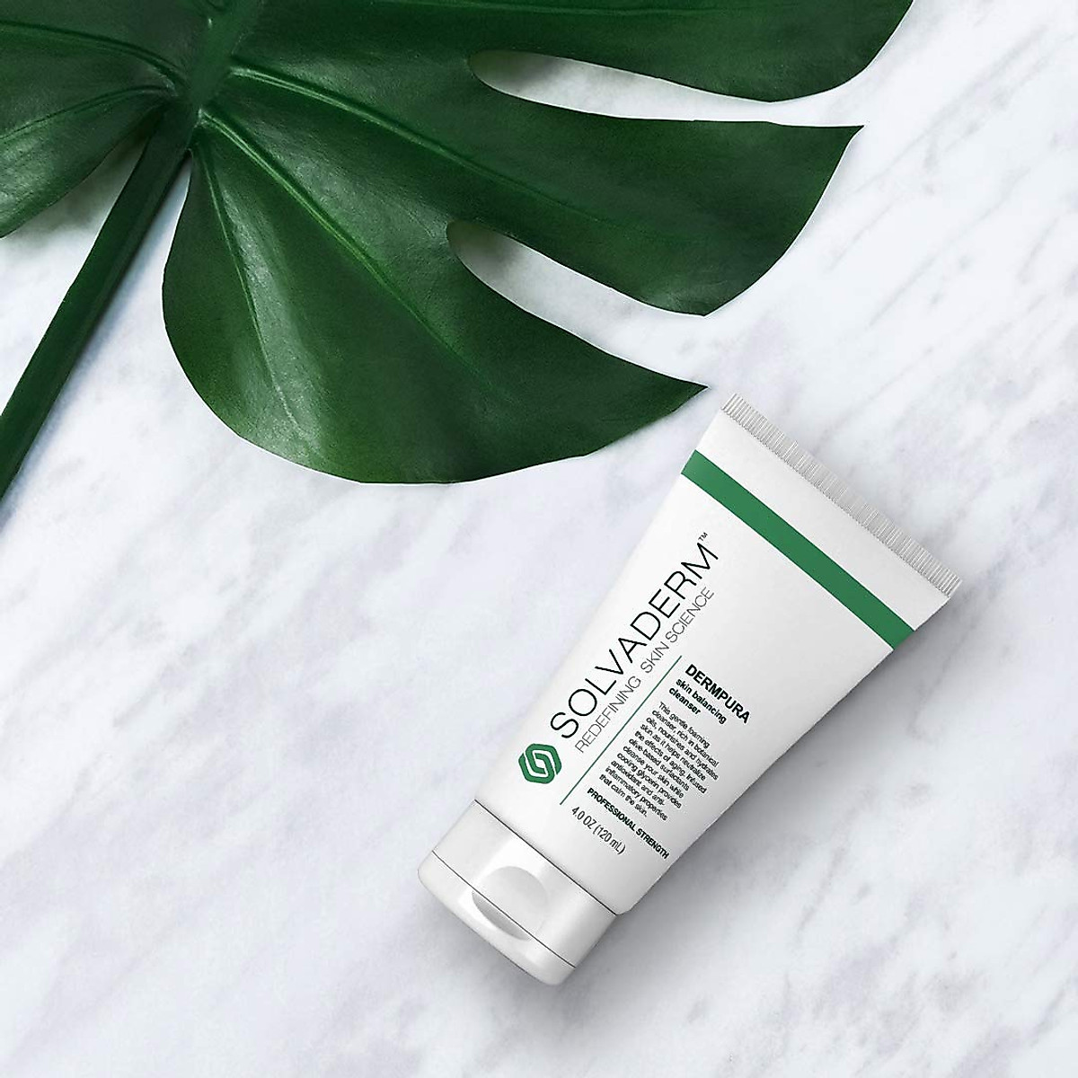Solvaderm Dermpura Foaming Skin Balancing Cleanser Washes Away Impurities, Repairs Damage and Soothes Irritation with an Infusion Of Natural Botanicals