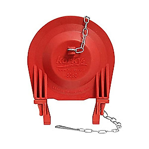 Korky 3060BP Universal Toilet Flapper Replaces Most Large 3-Inch Flappers - Long Lasting Rubber - Easy to Install - Made in USA
