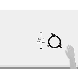 Metra 82-6600 5-1/4 or 6-1/2-Inch Front Door Speaker Adapter for Select 1995-up Chrysler/Dodge/Jeep Vehicles