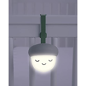 Skip Hop Portable Baby Sleep Sound Machine, Glow with Me Acorn