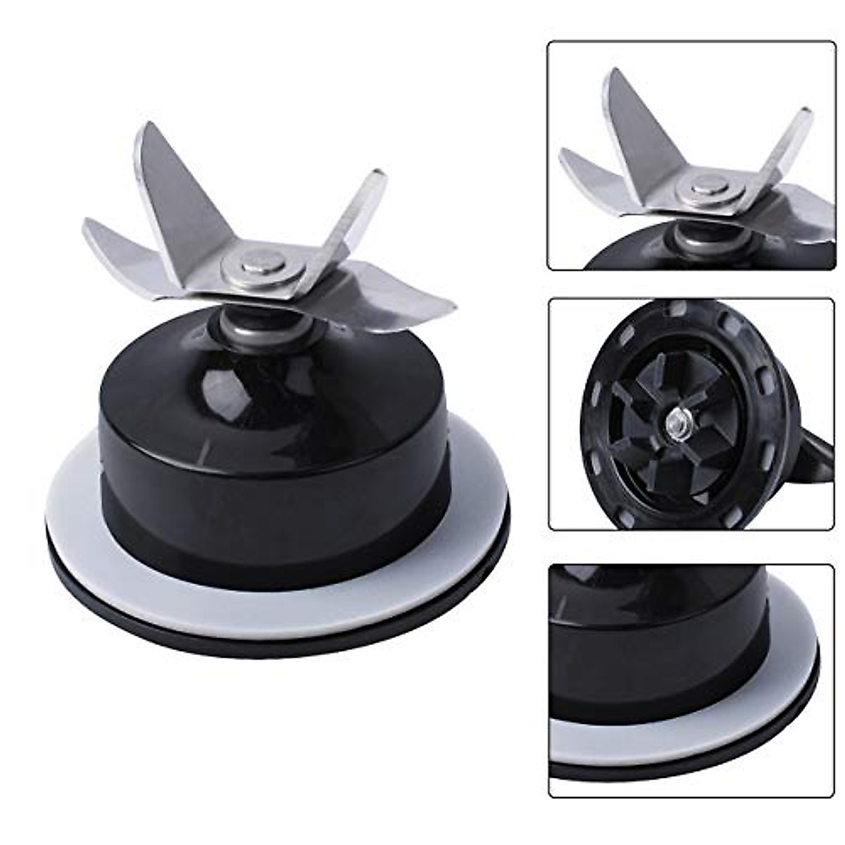 990140200 Blender Blade Replacement for Hamilton Beach 908,909,939,990140200 with Blender Gasket