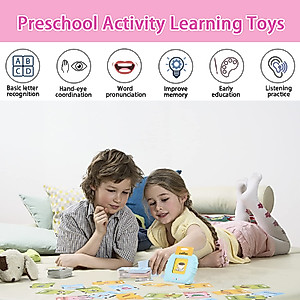 Toys for 2 3 4 5 Year Old Boys and Girls, 384 Sight Words Talking Flash Cards, Autism Sensory Toys for Autistic Children, Speech Therapy Toys Educational Learning Montessori Toys…