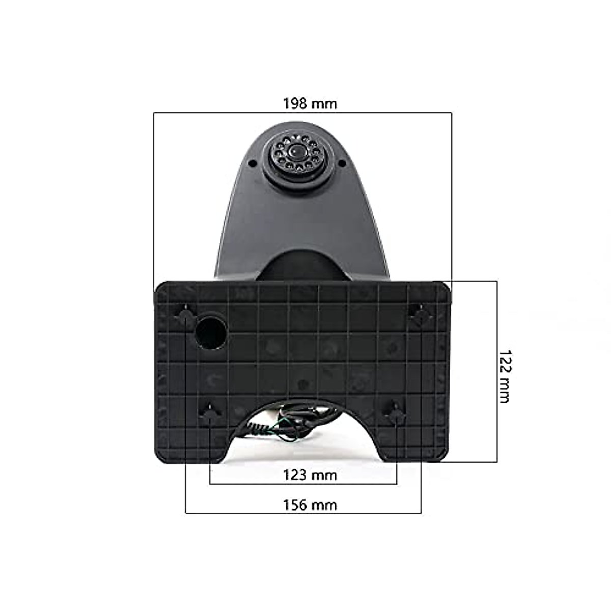 KNRAGHO Compatible with Backup Camera for B E N Z Sprinter/Crafter Camera(RCA conncetor)