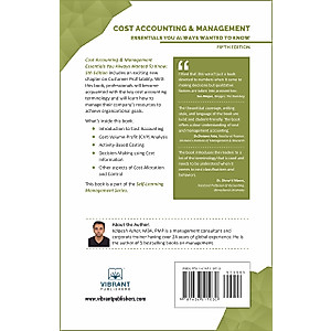 Cost Accounting and Management Essentials You Always Wanted to Know: 5th Edition (Self-Learning Management Series)