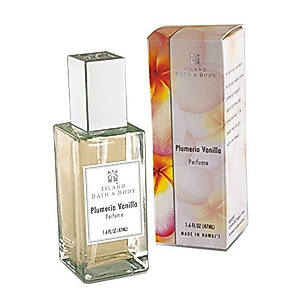 Tikimaster Island Bath & Body Plumeria Vanilla Perfume 1.6oz.