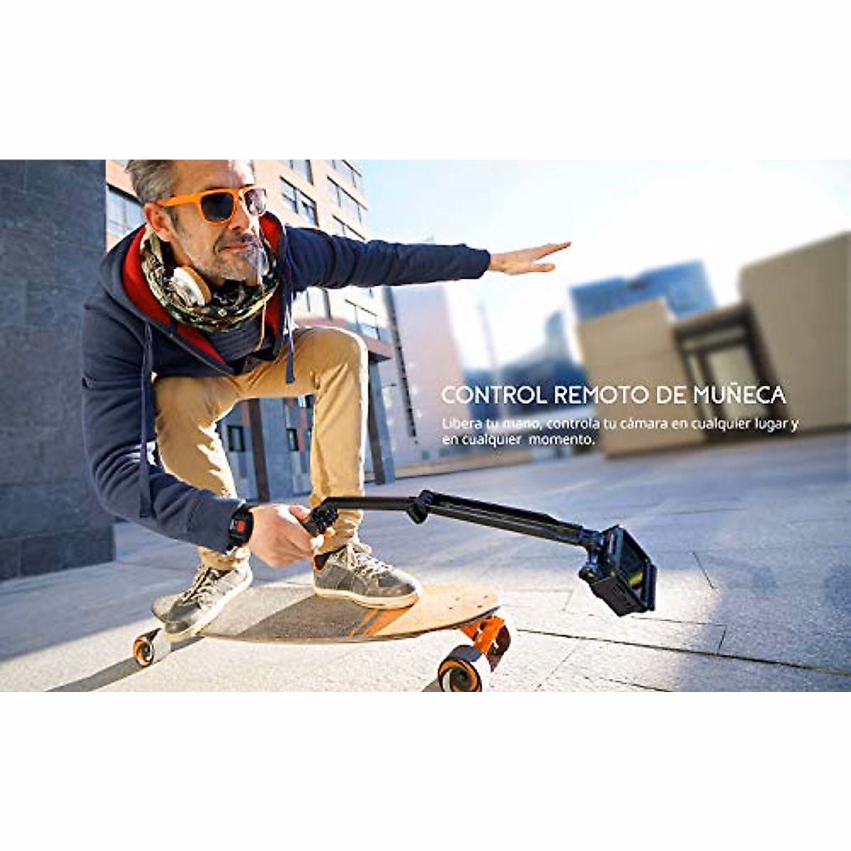 COOAU 4K 20MP WiFi Action Camera External Microphone Remote Control Underwater 40M Waterproof Sport Camera Time Lapse with 2X1200mAh Batteries and 20 Accessories