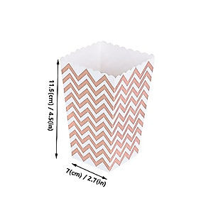 ULTECHNOVO 30pcs Popcorn Popcorn Boxes Popcorn Box Disposable Containers Paper Boxes for Food Mini Treat Boxes Snack Paper Box Sandwich Paper Cups Cardboard Popcorn Boxes Paper Storage Box