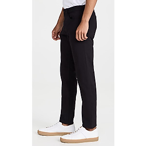 Theory Men's Raffi Neoteric Twill Pants, Black, 33