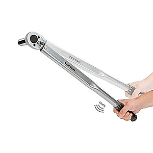 TEKTON 1/2 Inch Drive Micrometer Torque Wrench (25-250 ft.-lb.) | 24340