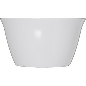 Carlisle FoodService Products 4354002 Dallas Ware Melamine Bouillon Cup, 8oz Capacity, 3.84" Diameter x 2.15" Depth, White (Case of 24)