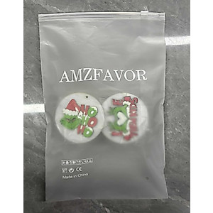 AMZFAVOR 10Pcs Christmas Tree Ornaments Set - 2023 Funny Christmas Decorations Wood Hanging Tree Ornaments for Christmas Holiday Tree Home Decoration