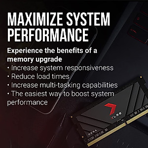 PNY XLR8 Gaming 32GB (2x16GB) DDR4 DRAM 3200MHz (PC4-25600) CL20 1.2V Dual Channel Overclocked Notebook/Laptop (SODIMM) Computer Memory Kit – MN32GK2D43200X