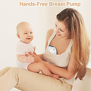 Toogel Wearable Breast Pump Hands Free: Wireless Breast Pump for Breastfeeding with 4 Modes & 12 Levels, Low Noise, Portable Electric Breast Pump with 19mm/21mm/24mm Flange, 210ml Capacity