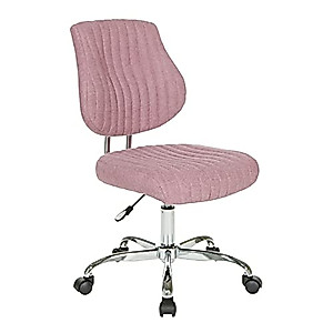 OSP Home Furnishings Sunnydale Office Chair, Orchid