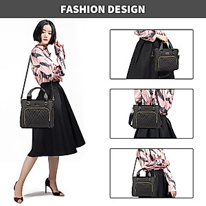 DXGA Lunch Bags for Women, 17L Large Insulated Leak Proof Cooler Bag, Lunch Purse, Three Ways to Carry, Can Be Hanged in a Suitcase for Lunch, Camping, Travel