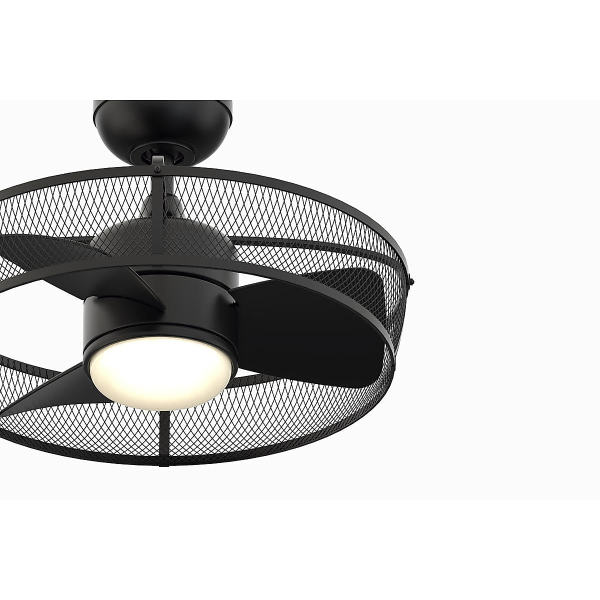 Fanimation FP8519BL Henry Fan-Light Kit, Black 14.33x22.09x22.09