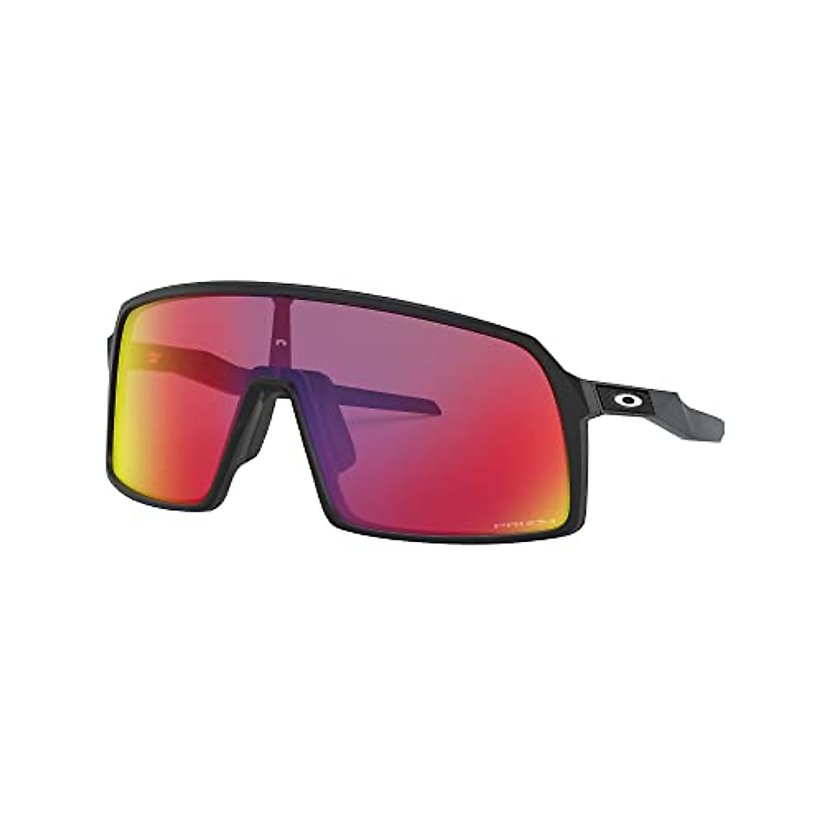 Oakley Men's OO9406 Sutro Rectangular Sunglasses, Matte Black/Prizm Road, 37 mm