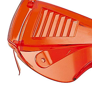 FveBzem Dental Lab Safety Glasses Dental Eyewear for Teeth Whitening Light Anti-Fog Safety Goggles Eye Shield Safety Glasses LED Protective Goggle, Perfect for Construction, Shooting, Lab Work