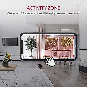YI 2pc Security Home Camera, 1080p 2.4G WiFi Smart Indoor IP Cam with Night Vision, 2-Way Audio, AI Human Detection in Phone App, Pet Cat Dog Cam, Works with Alexa and Google